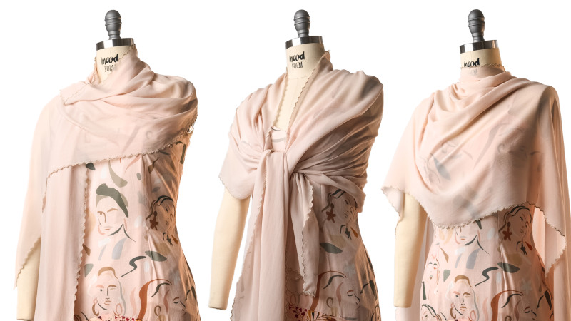 How to Sew a Summer Shawl - The Ultimate Accessory | Mood Sewciety