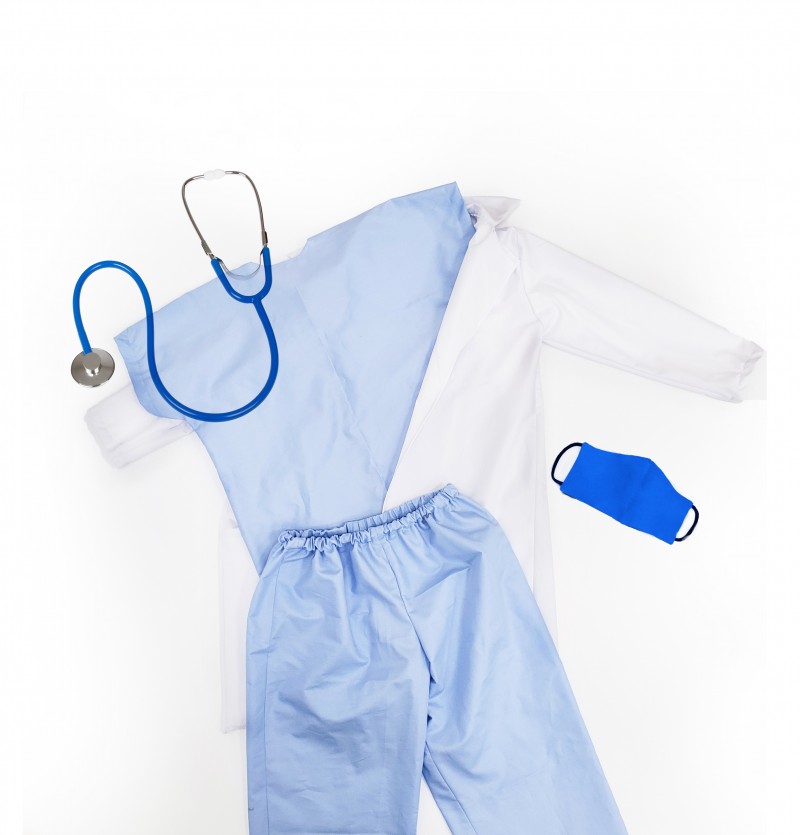 Kids Doctor Costume - Free Sewing Pattern | Mood Sewciety