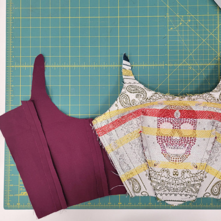 The Spearmint Corset - Free Sewing Pattern | Mood Sewciety