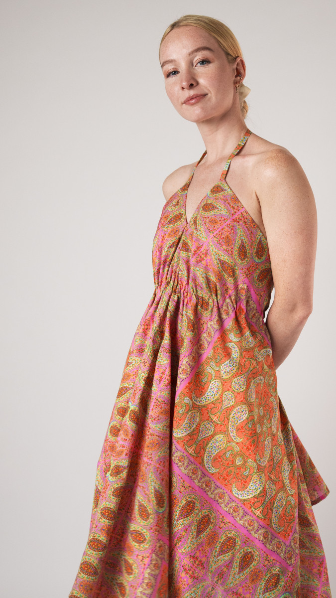 The Lanai Handkerchief Dress Free Sewing Pattern | Mood Sewciety