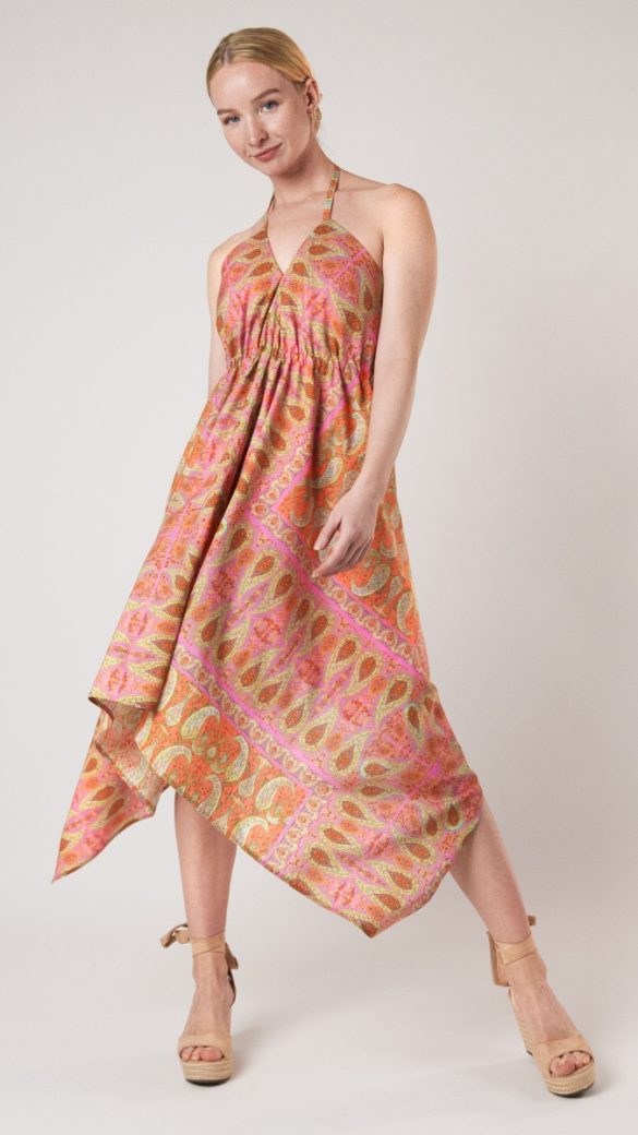 The Lanai Handkerchief Dress Free Sewing Pattern | Mood Sewciety
