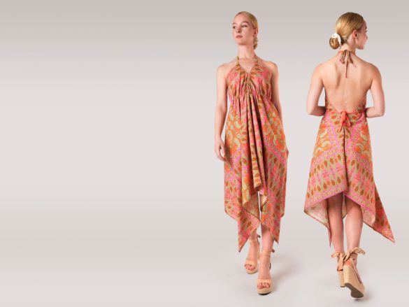 The Lanai Handkerchief Dress Free Sewing Pattern | Mood Sewciety