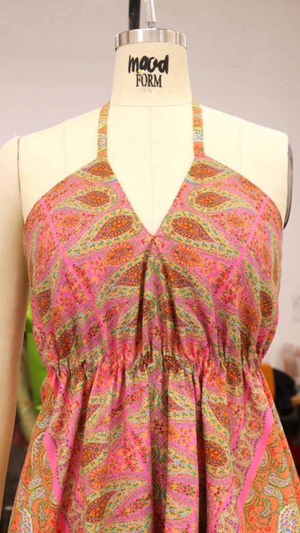 The Lanai Handkerchief Dress Free Sewing Pattern | Mood Sewciety