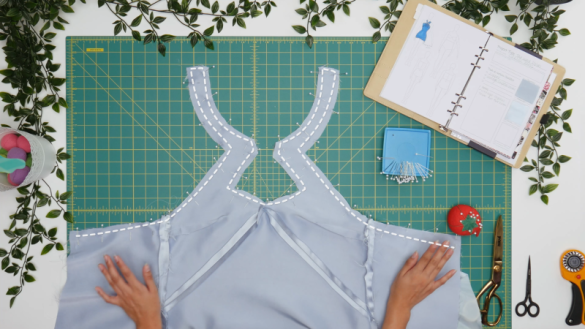 The West Palm Cocktail Dress Free Sewing Pattern | Mood Sewciety