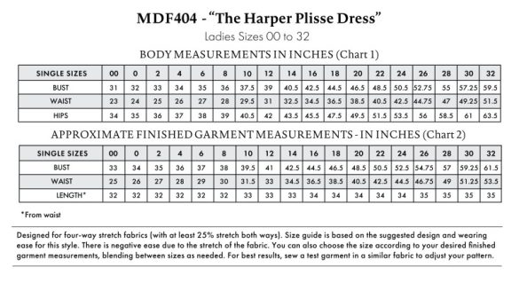 The Harper Plisse Dress Free Sewing Pattern | Mood Sewciety