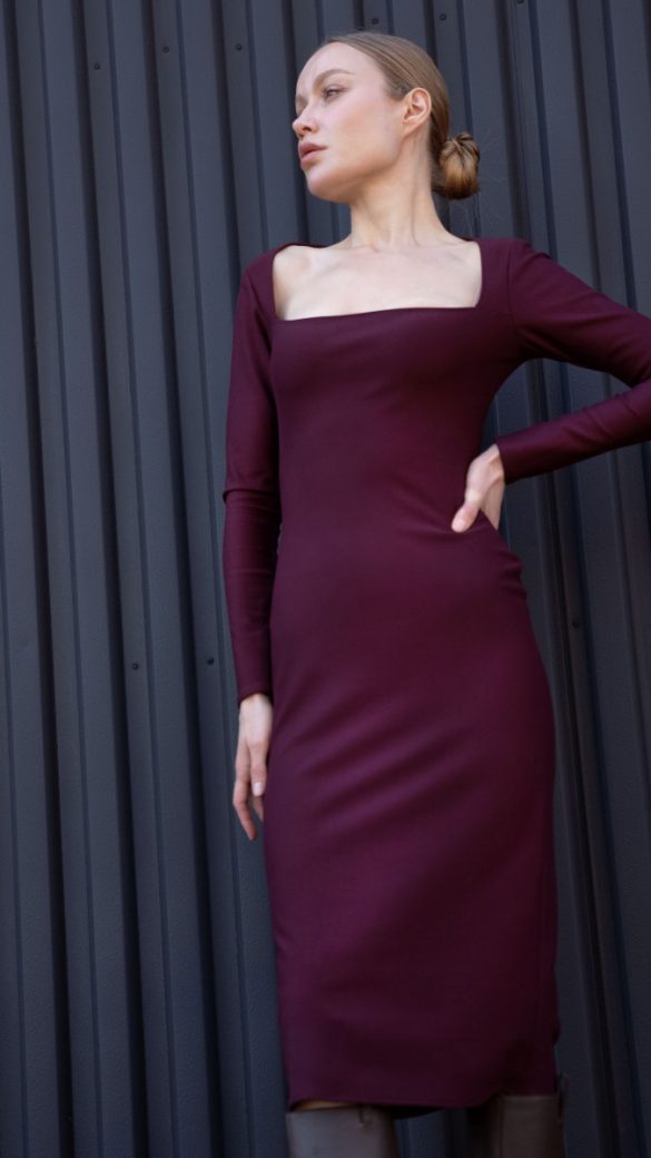 The Margaux Bodycon Dress Free Sewing Pattern | Mood Sewciety