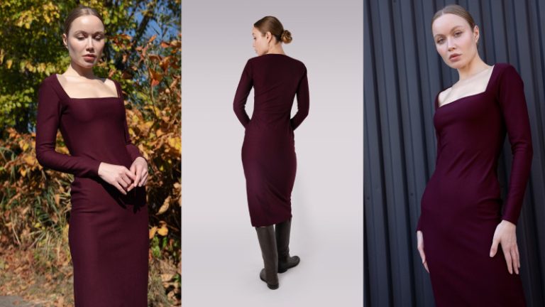 The Margaux Bodycon Dress Free Sewing Pattern | Mood Sewciety