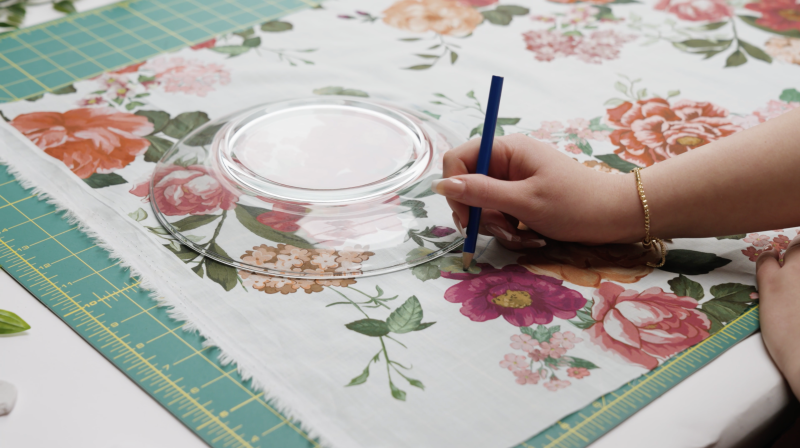 How to Create DIY Fabric Plates - Mood Fabrics Sewciety Blog