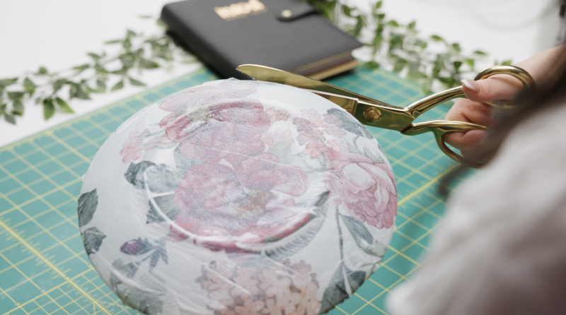 How to Create DIY Fabric Plates - Mood Fabrics Sewciety Blog