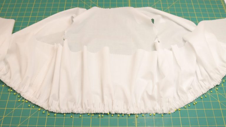 Rosette Tie Front Top Free Sewing Pattern - Mood Fabrics