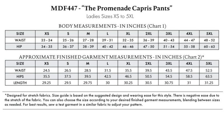 Promenade Capri Pants Free Sewing Pattern - Mood Fabrics