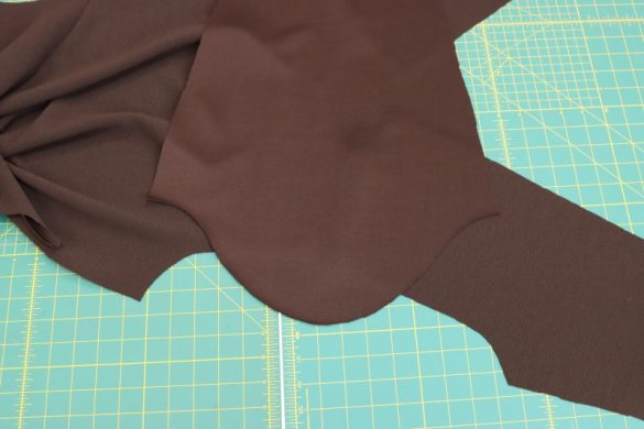 Nob Hill Draped Midi Dress Free Sewing Pattern - Mood Blog