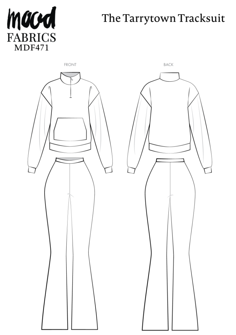 Tarrytown Tracksuit Free Sewing Pattern - Mood Fabrics Blog