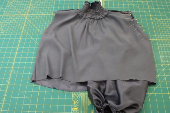 Sterling Shirred Blouse and Skirt Set Free Sewing Pattern