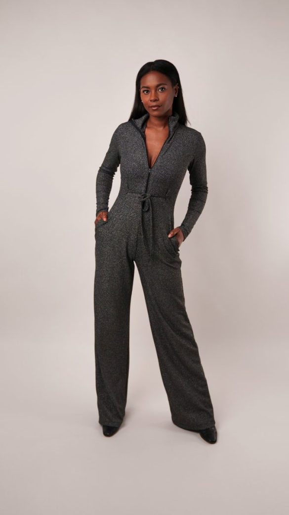 Zola Zip Front Jumpsuit Free Sewing Pattern | Mood Fabrics