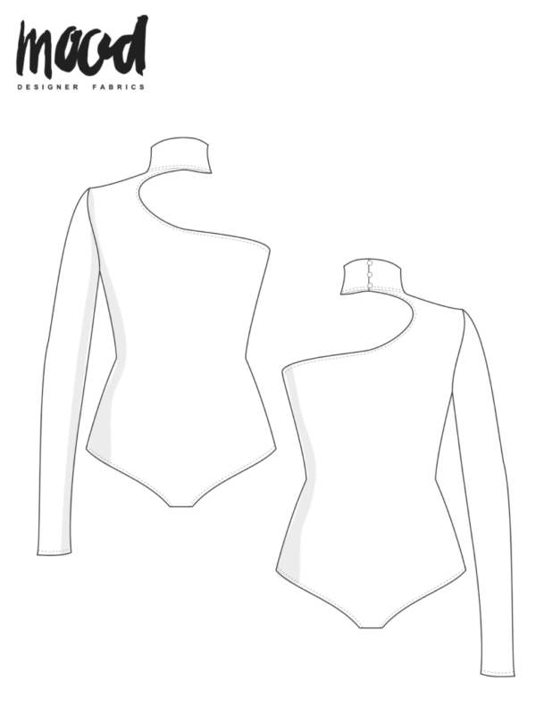 The Avens Bodysuit - Free Sewing Pattern | Mood Sewciety