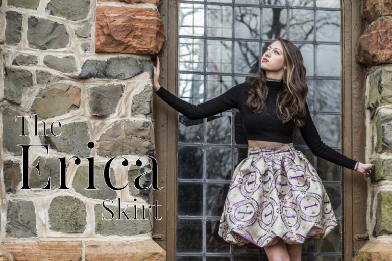 The Erica Skirt - Free Sewing Pattern | Mood Sewciety
