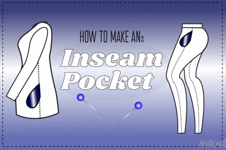 How To Make an Inseam Pocket | Mood Sewciety