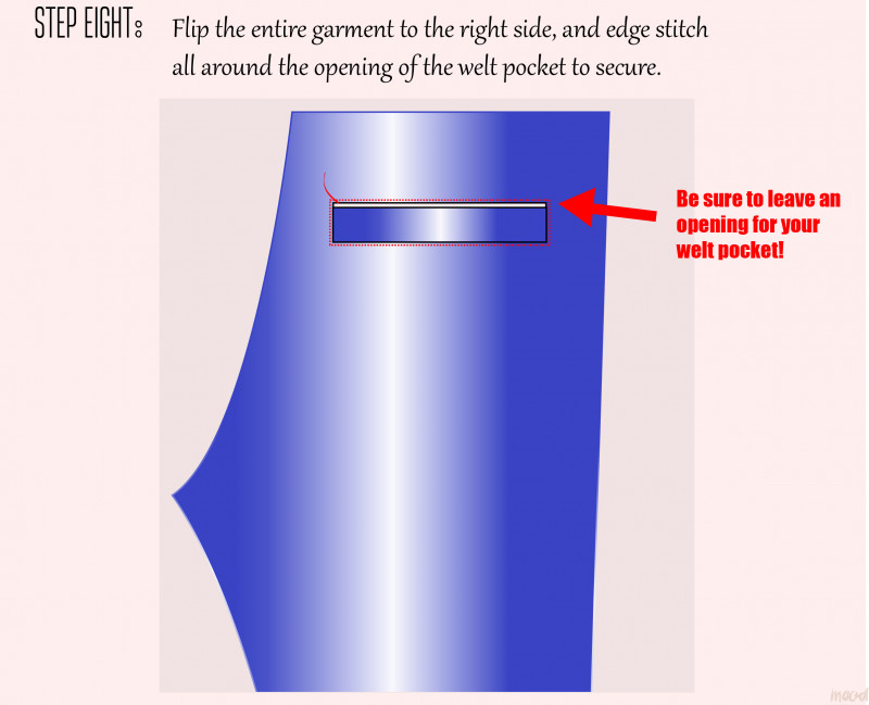How To Make a Welt Pocket | Mood Sewciety