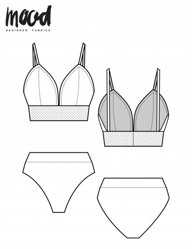 The Ilana Lingerie Set - Free Sewing Pattern | Mood Sewciety
