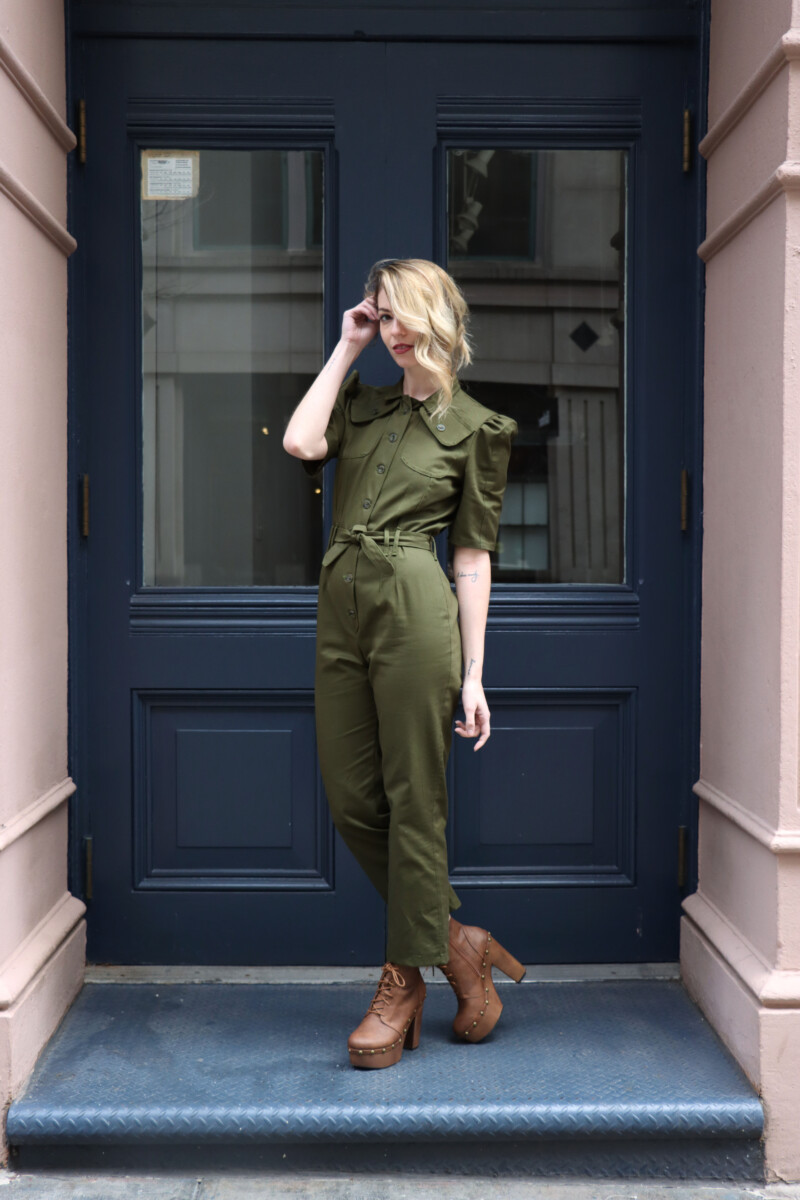 The Forrest Jumpsuit - Free Sewing Pattern | Mood Sewciety
