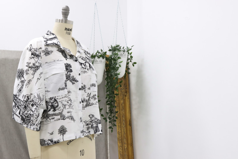 The Clay Blouse - Free Sewing Pattern | Mood Sewciety