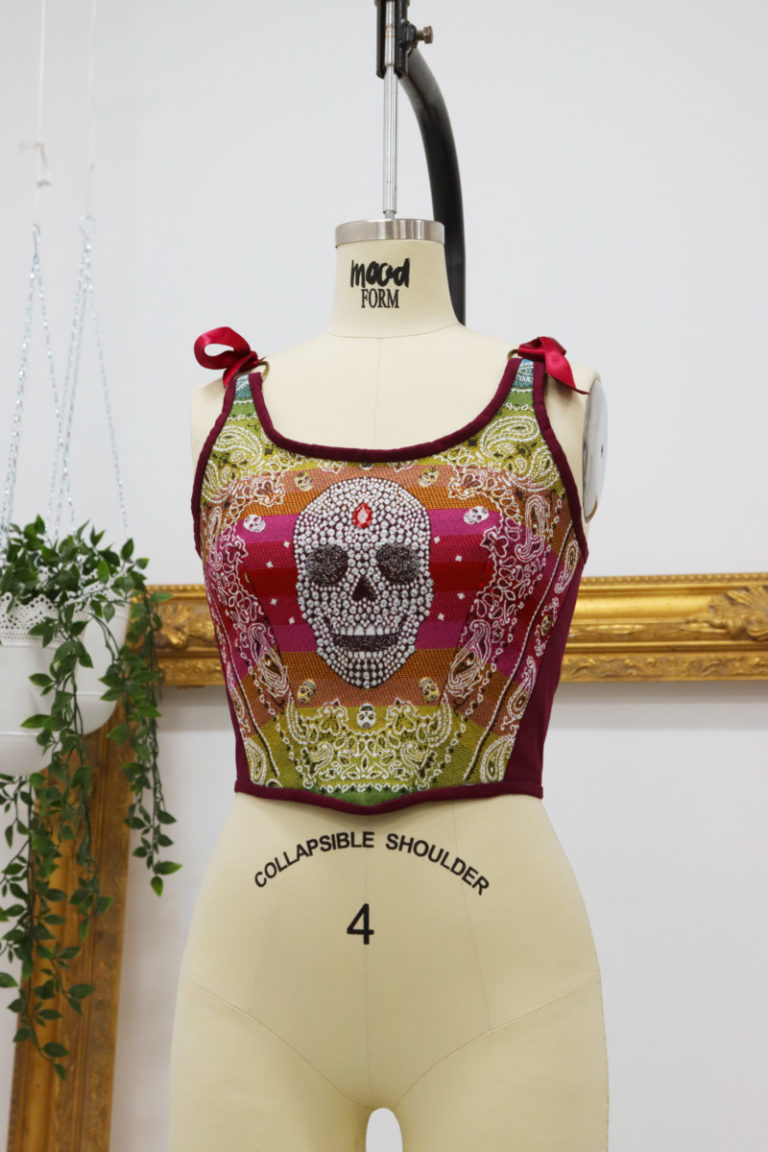 The Spearmint Corset - Free Sewing Pattern | Mood Sewciety