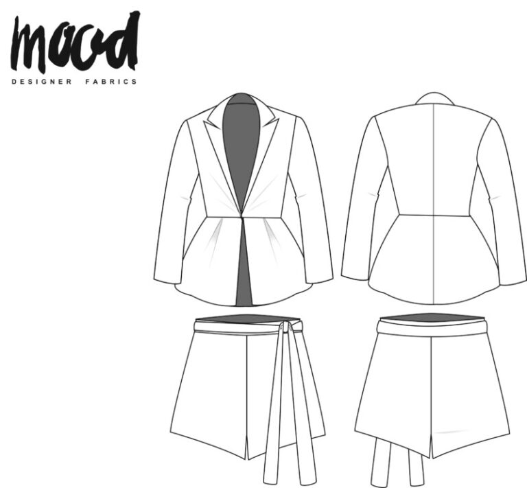 The Blackberry Suit - Free Sewing Pattern - Mood Sewciety