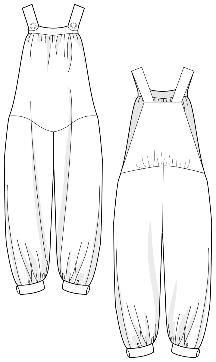 The Oliver Jumpsuit - Pattern Hack and Fit Update | Mood Sewciety