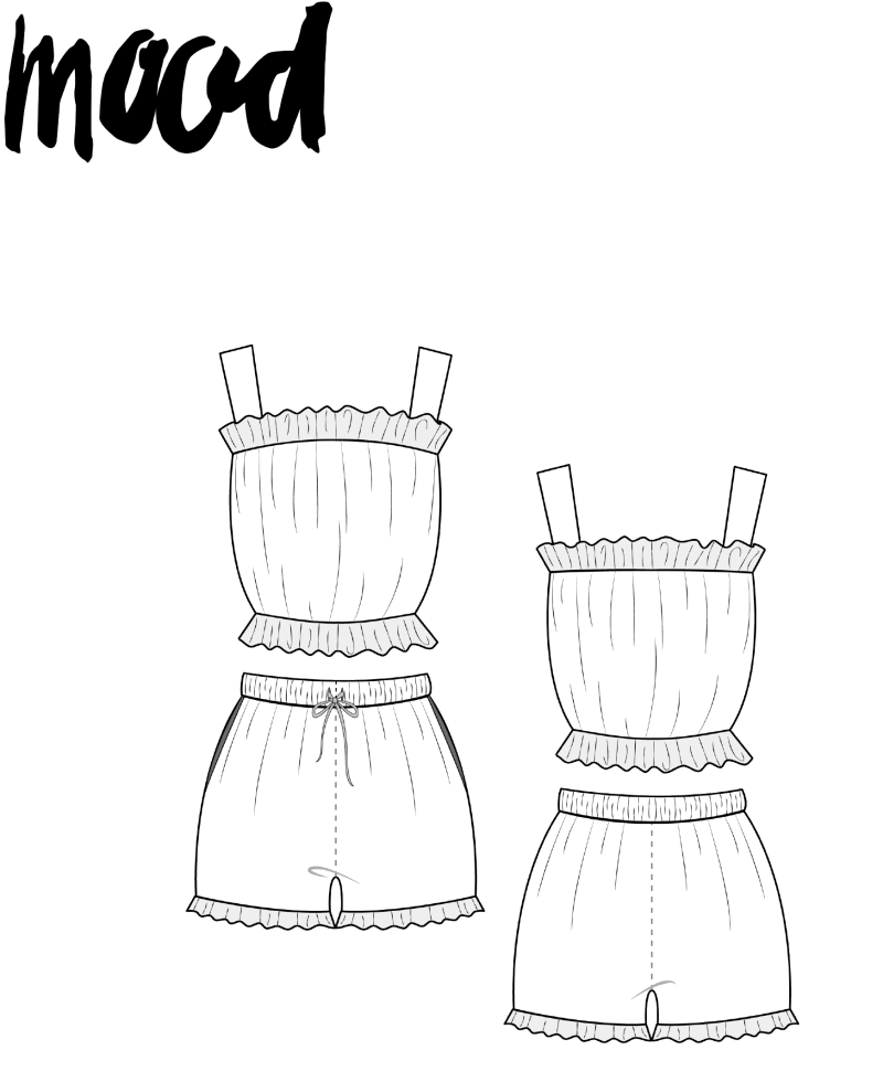 Sophie Sleepwear Set | Free Sewing Pattern for Summer
