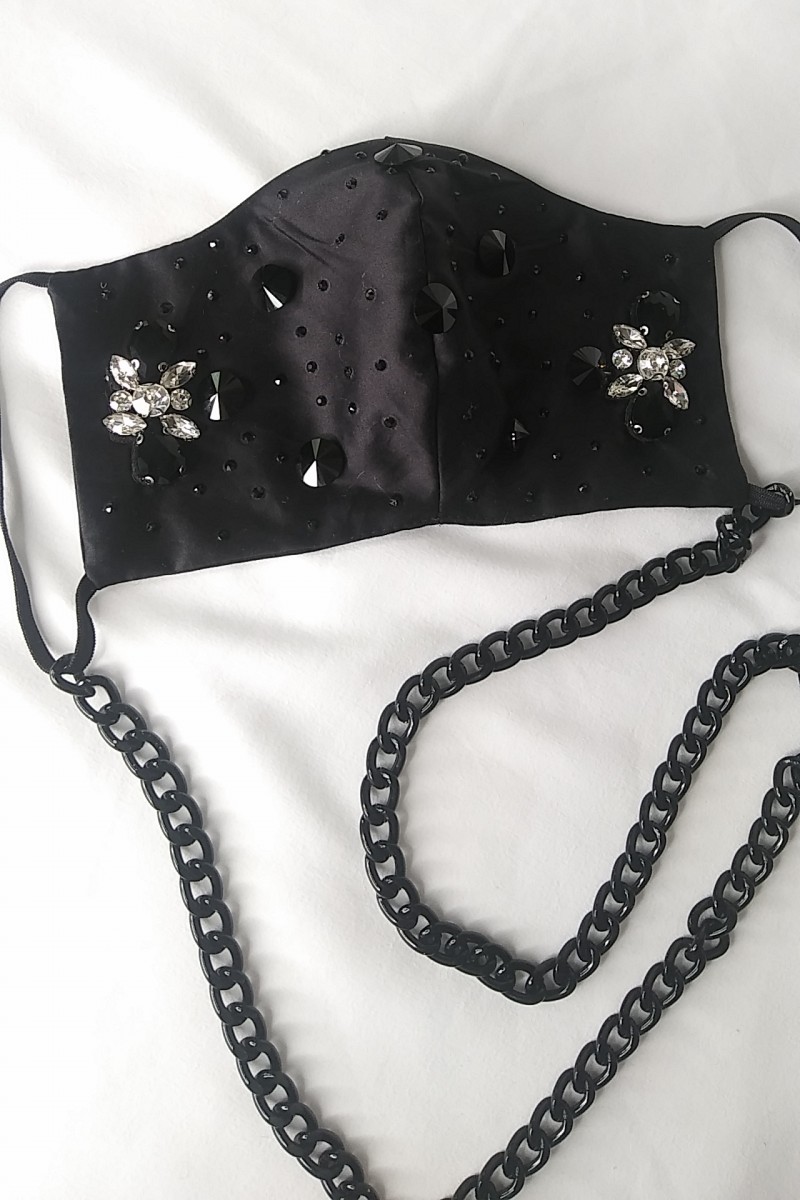 Swarovski Face Mask | Mood Sewciety